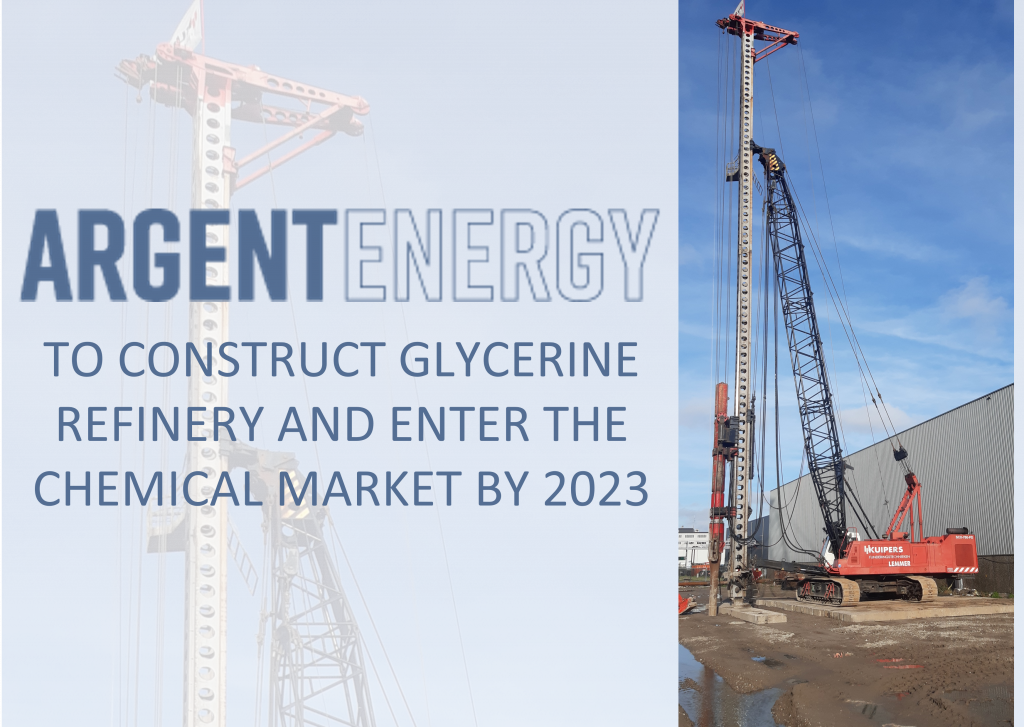 Argent Energy to construct glycerine refinery and enter the chemical ...